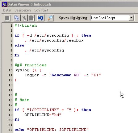 Syntax Highlighting